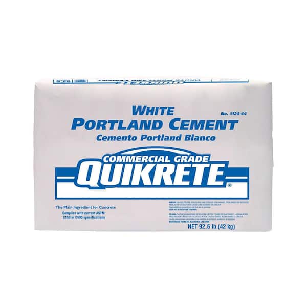 Quikrete 92. 6lb. Portland Cement-White 112444 - The Home Depot