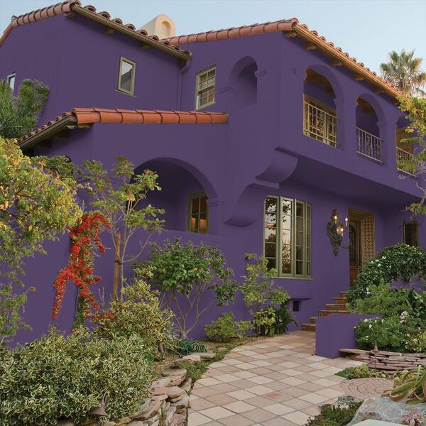 Purple House Exterior Paint Casapinka: Purple House