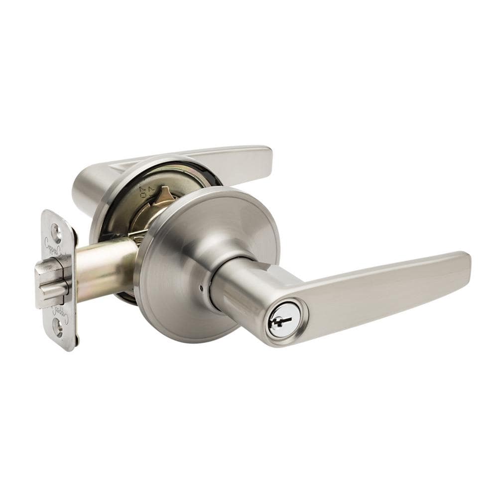Copper Creek Daley Satin Stainless Keyed Entry Door Handle DL1240SS ...