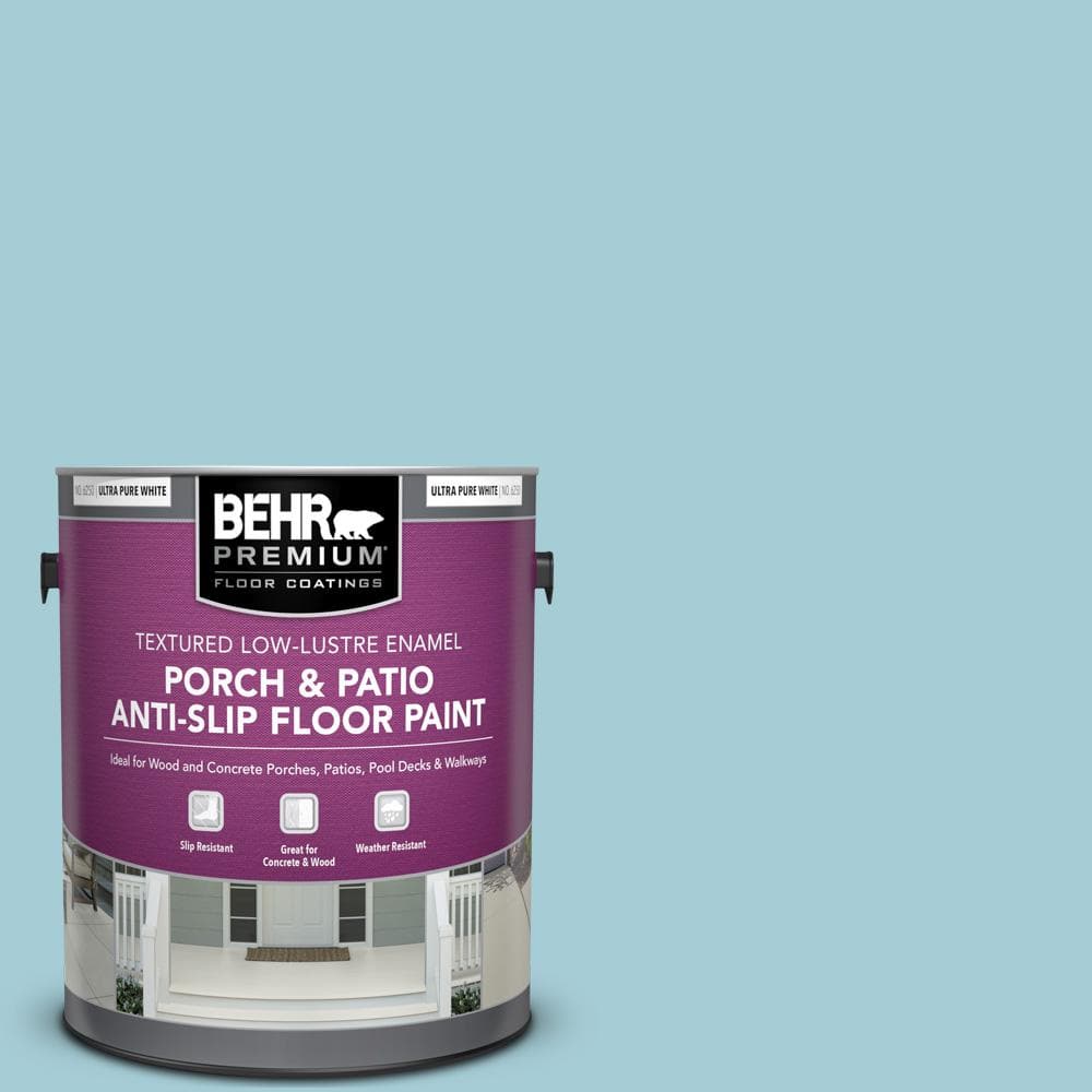 BEHR PREMIUM 1 gal. #S460-2 Drip Textured Low-Lustre Enamel Interior ...