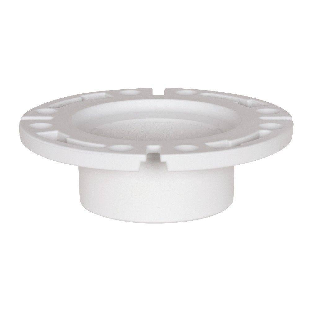 Sioux Chief 3 in. x 4 in. PVC DWV Closet Flange 886-PPK - The Home Depot