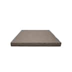 GenStone 23 in. x 23 in. Northern Slate Faux Stone Flat Column Cap ...