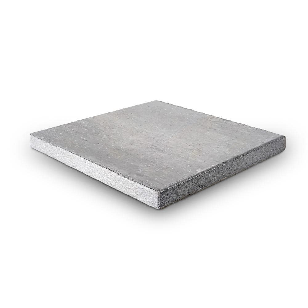 Pavestone 24 in. x 24 in. x 2 in. Greystone Square Concrete Step Stone ...