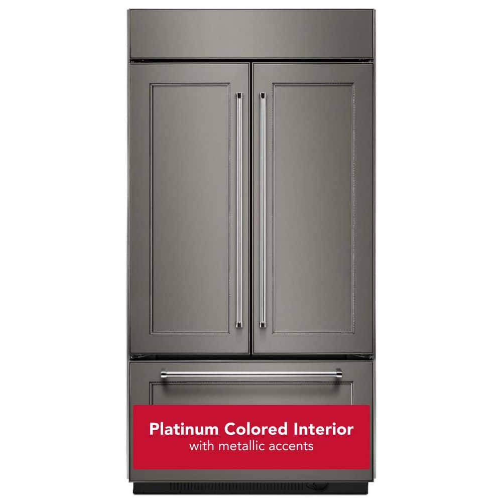 KitchenAid 24.2 cu. ft. Built-In French Door Refrigerator in Panel ...