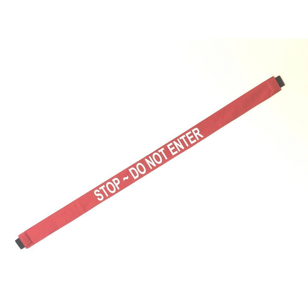 Magnetic Door Barrier Nylon Stop Do Not Enter Safety Banner with ...