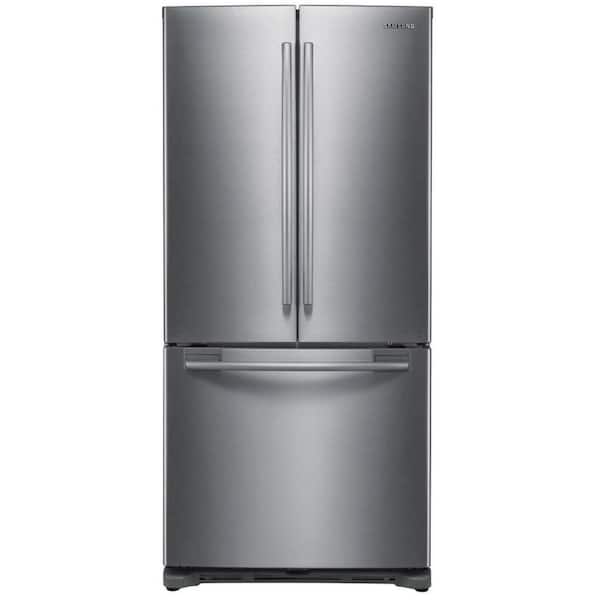 Samsung 19.72 cu. ft. French Door Refrigerator in Platinum RF217ACPN ...