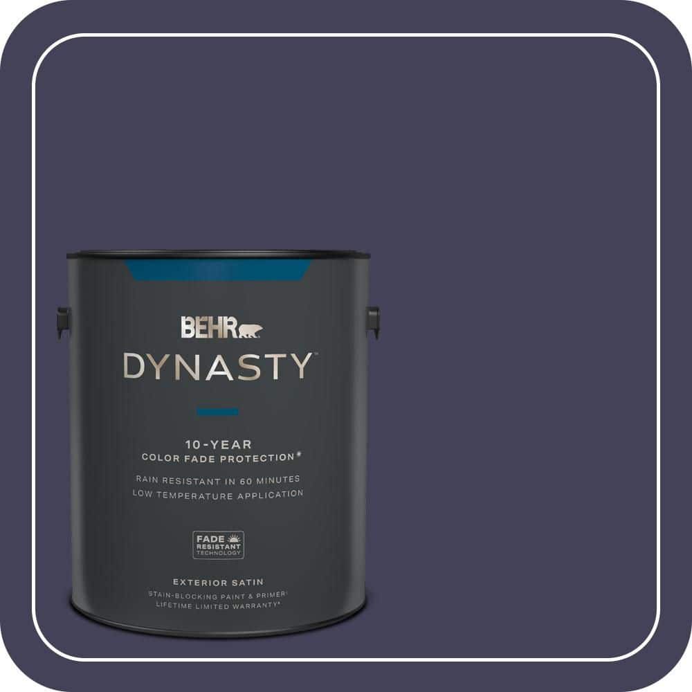BEHR DYNASTY 1 gal. #PPU16-20 Renaissance Satin Enamel Exterior Stain ...