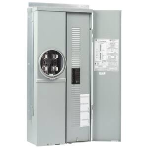 ABB Outdoor 200 Amp 20-Space 40-Circuit Main Breaker Ring Semi Flush ...
