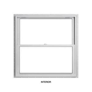 American Craftsman 35.75 in. x 36 in. 70 Series White Double Hung LowE ...