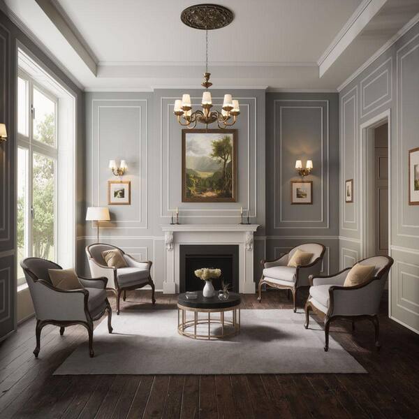 Royal Mouldings Craftsman 9971 3/8 in. x 1-1/2 in. x 96 in. PVC Flat ...