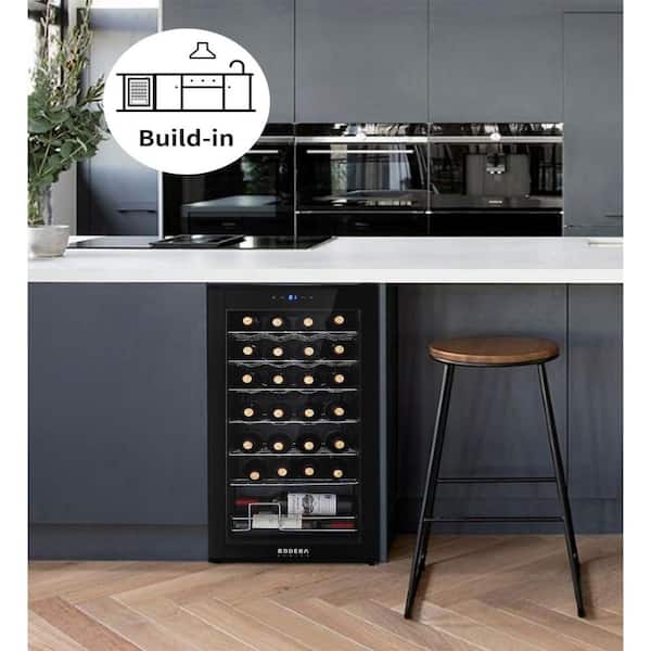 BODEGA 28 Bottle Wine Cooler with 41° F to 64.4° F Digital Temperature ...