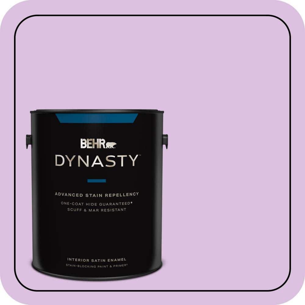 BEHR DYNASTY 1 gal. #P100-3 Epiphany Satin Enamel Interior Stain ...