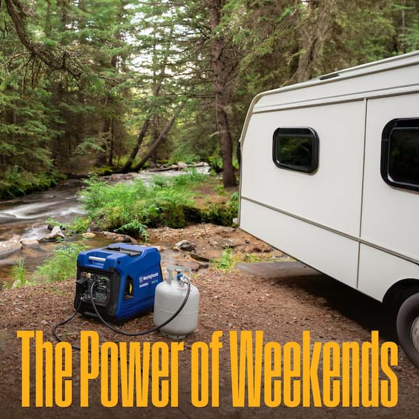 Westinghouse 5000-Watt Dual Fuel Inverter Generator with Remote Start ...