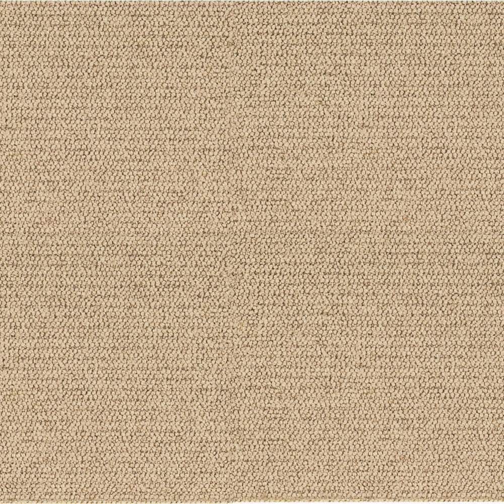 Natural Harmony Hampton Rib - Wheat - Brown 13.2 ft. 32 oz. Wool Loop ...