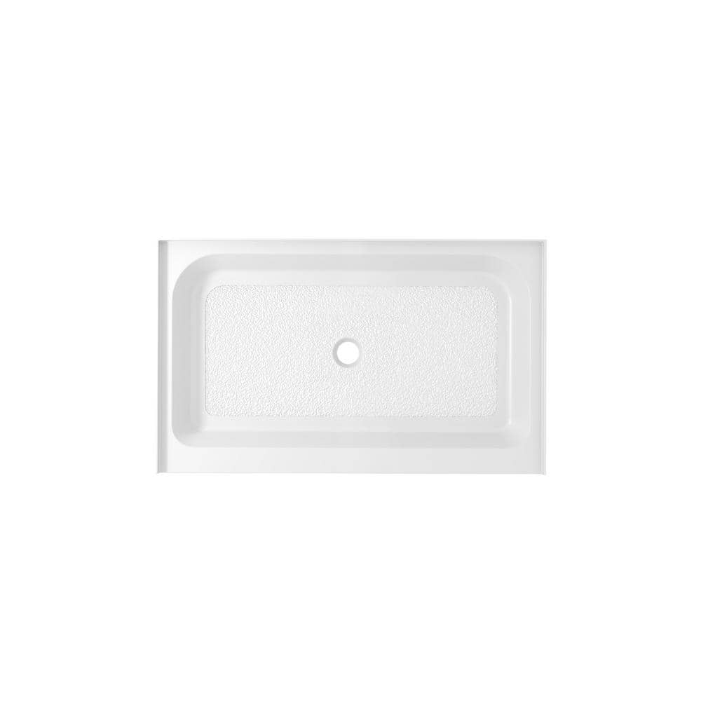Timeless Home 48 in. x 32 in. Single Threshold Shower Base Pan with ...