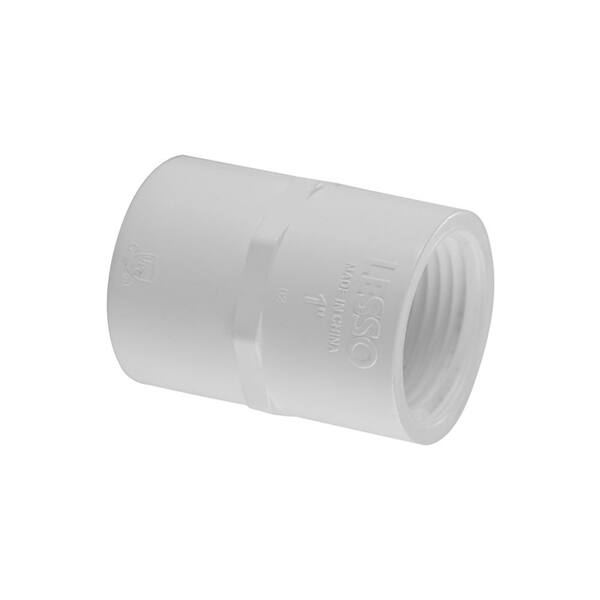 VPC 3/4 in. x 3/4 in. PVC SCH40 Coupling 27-430-007B - The Home Depot