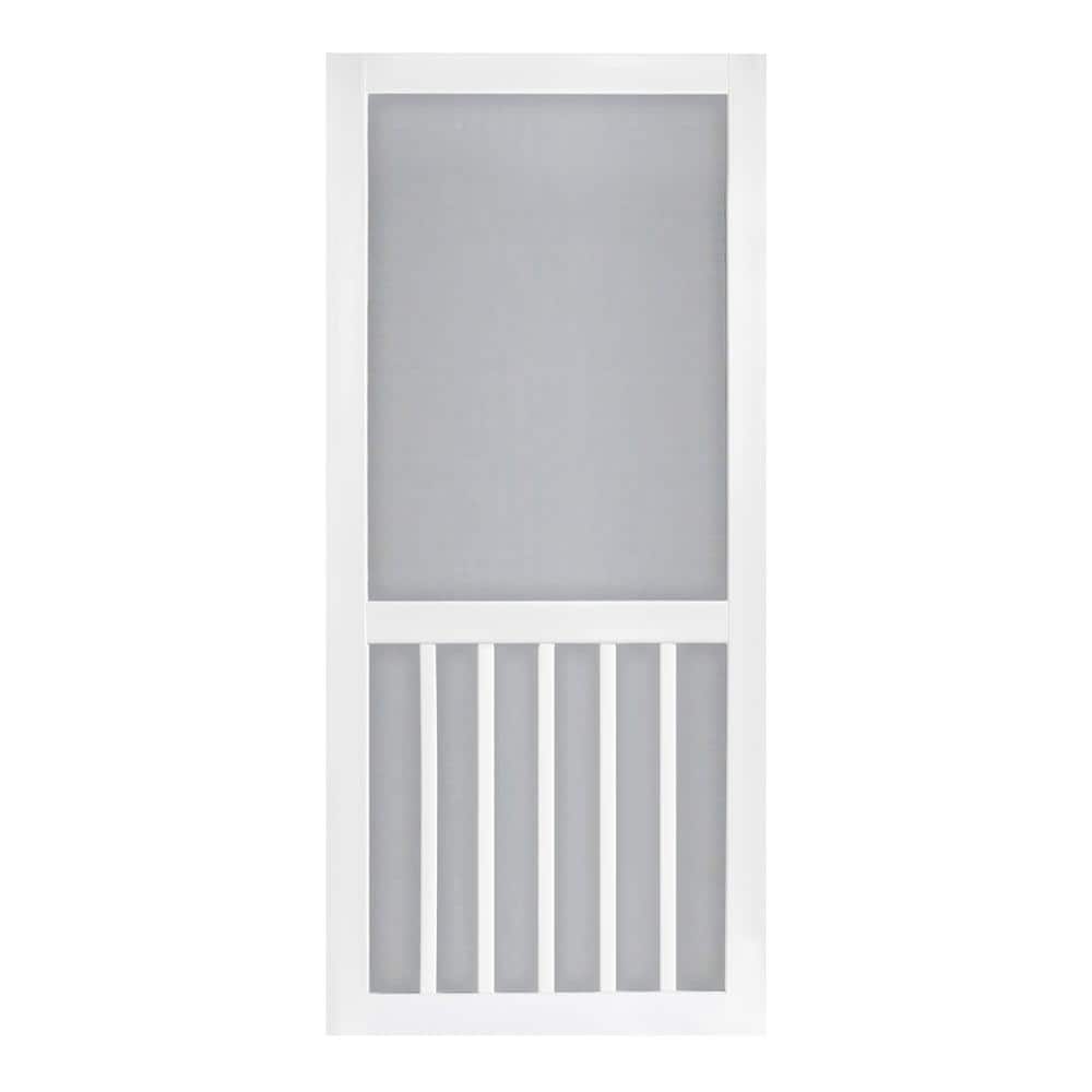 Reviews for Screen Tight 5-Bar Solid Vinyl White Screen Door, 30-in x ...