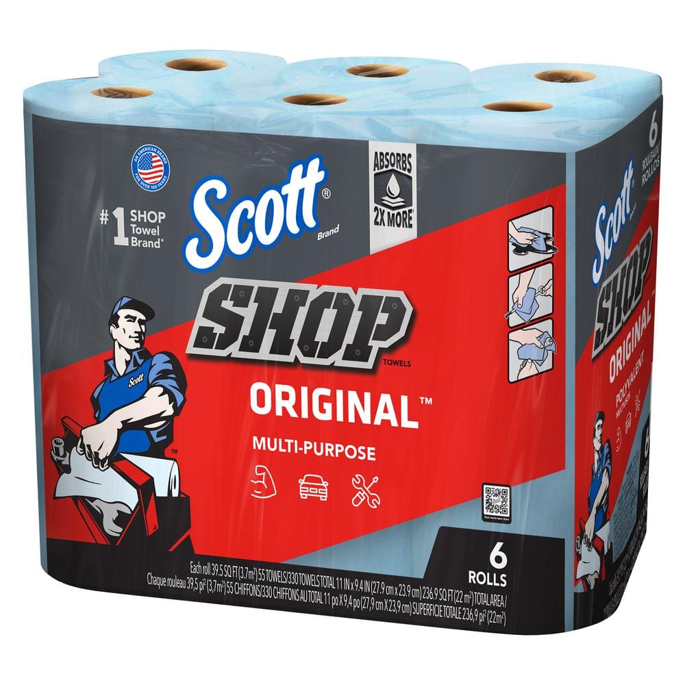Scott Shop Towels (6-Pack) 75180 - The Home Depot
