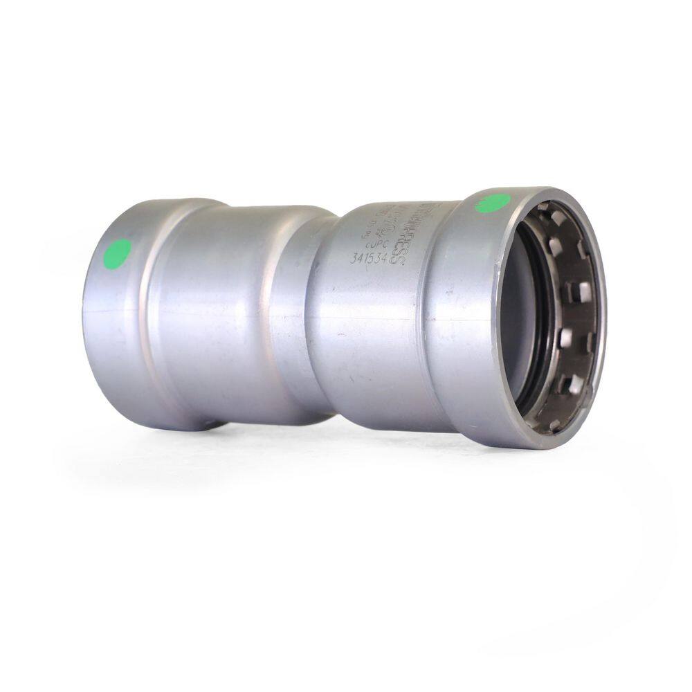 T TITANPRESS 1/2 in. Carbon Steel Press Coupling EPDM Mechanical ...