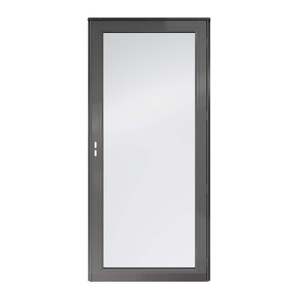 Andersen 3000 Series 36 in. x 80 in. Charcoal Gray Left-Hand Full View ...