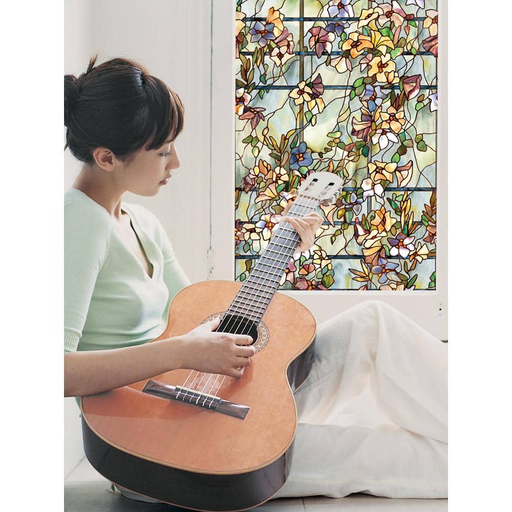 Artscape 24 in. x 36 in. Trellis Decorative Window Film 01-0149 - The ...