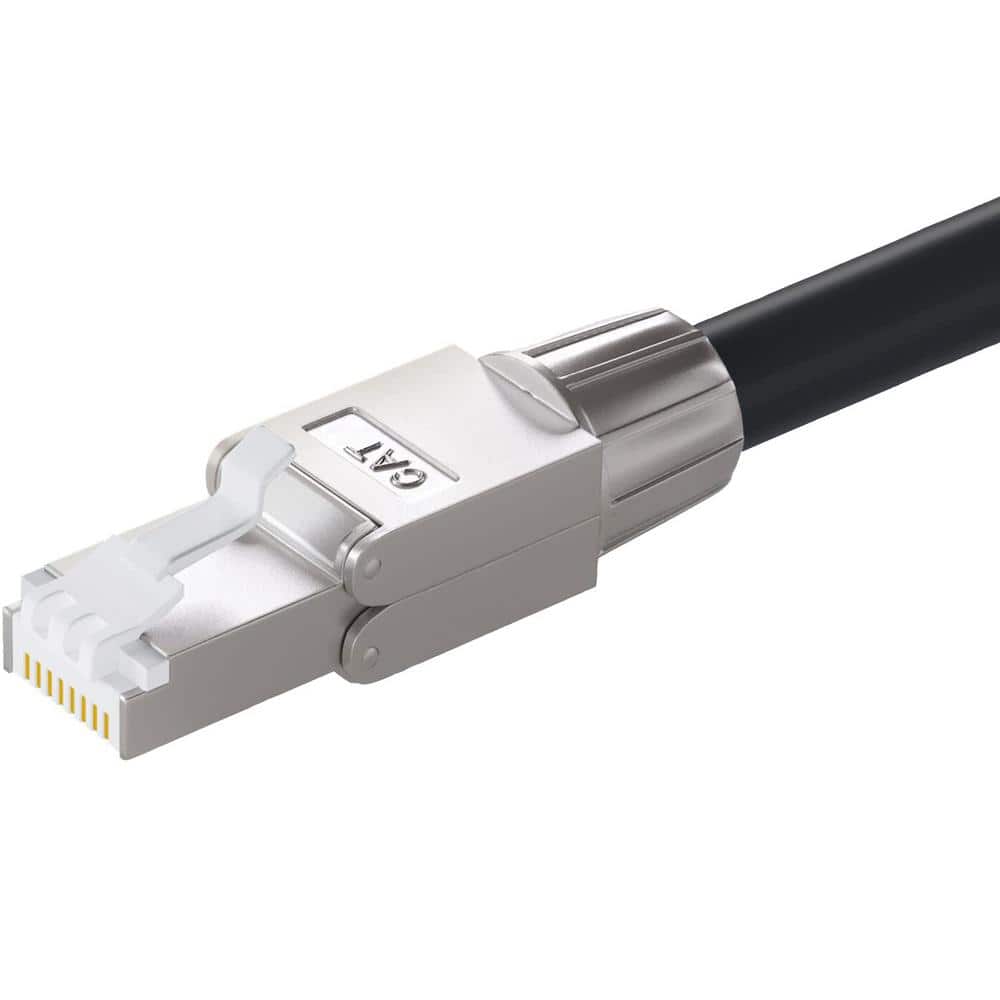 Syston Cable Technology 50 ft. CAT 6A Direct Burial Ethernet Data Patch ...