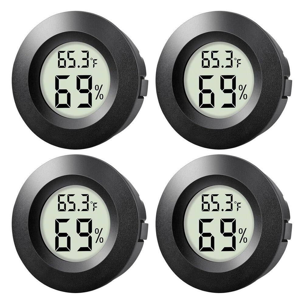 Justincity Mini Digital LCD Thermometer Wireless Humidity Sensor Indoor ...