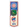 YouTheFan MLB Chicago Cubs 6 in. x 19 in. 3D Stadium Banner-Wrigley ...