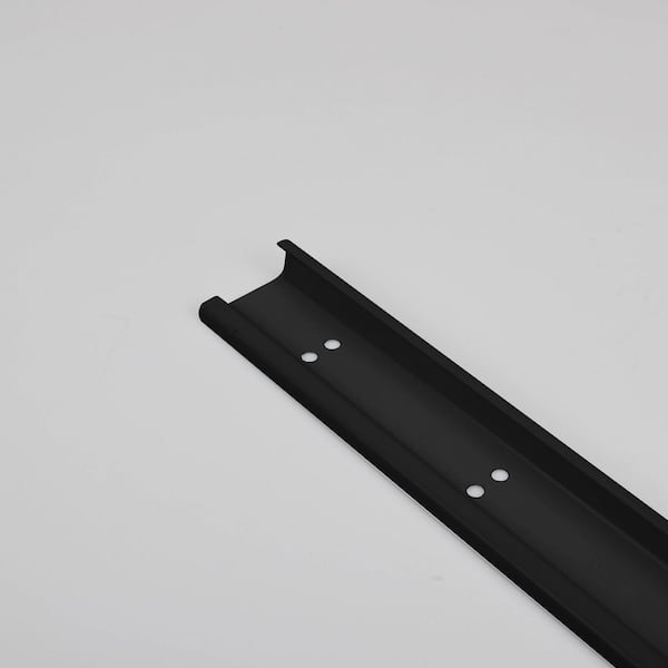 Everbilt 80IN HEAVY DUTY HANG TRACK-Black 00298 - The Home Depot