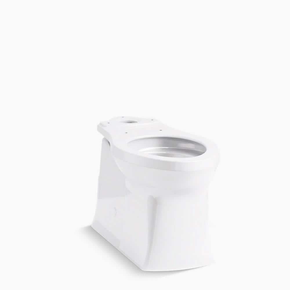 KOHLER Corbelle Tall Elongated Toilet Bowl Only With Skirted Trapway in ...