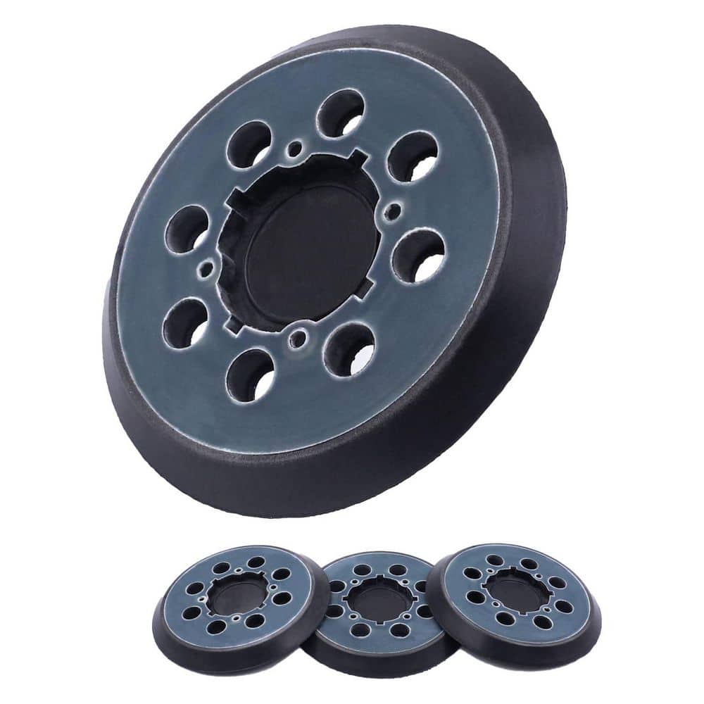 5 Inch Rubber Hook and Loop Sanding Pad with 8 Hole Design for Orbital ...