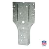 Simpson Strong-Tie SP 3-1/2 in. x 6-5/8 in. Galvanized Stud Plate Tie ...