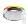 KODA 14 in. LED Flush Mount Ceiling Light with Mood Lighting and Motion ...