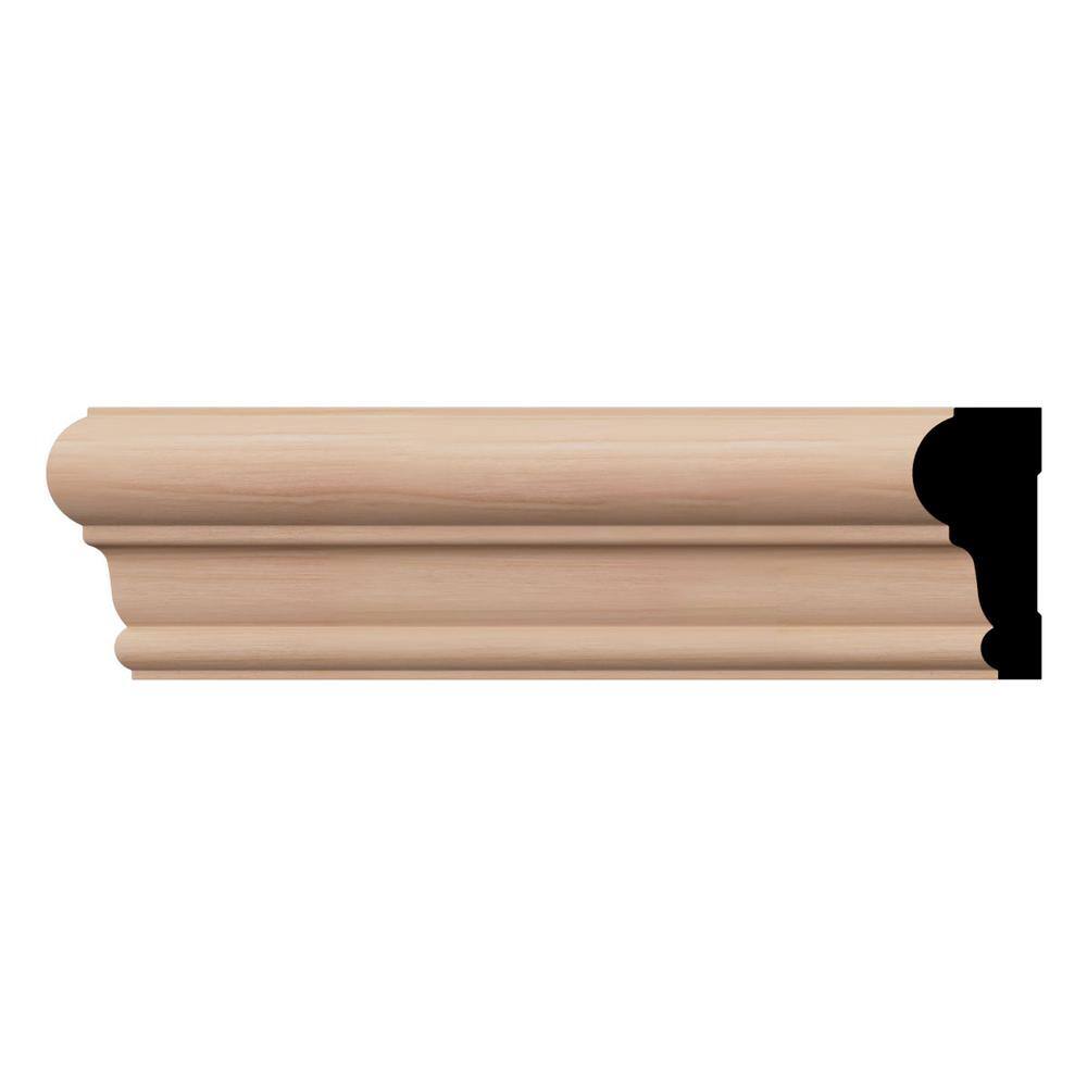 Ekena Millwork WM392 1 in. D x 2.38 in. W x 96 in. L Wood (Cherry ...