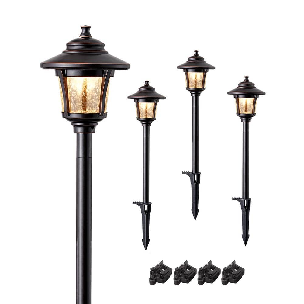 EDISHINE 120 Lumen Low Voltage Oil-Rubbed Bronze Hardwired Integrated ...