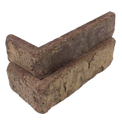 Old Mill Brick Cafe Mocha Thin Brick Singles - Flats (Box of 50) - 7. ...