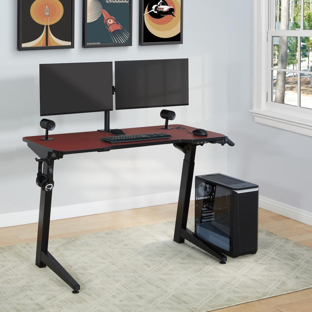 OSP Home Furnishings Arena 1337 - 47.25 in Battlestation Electric ...