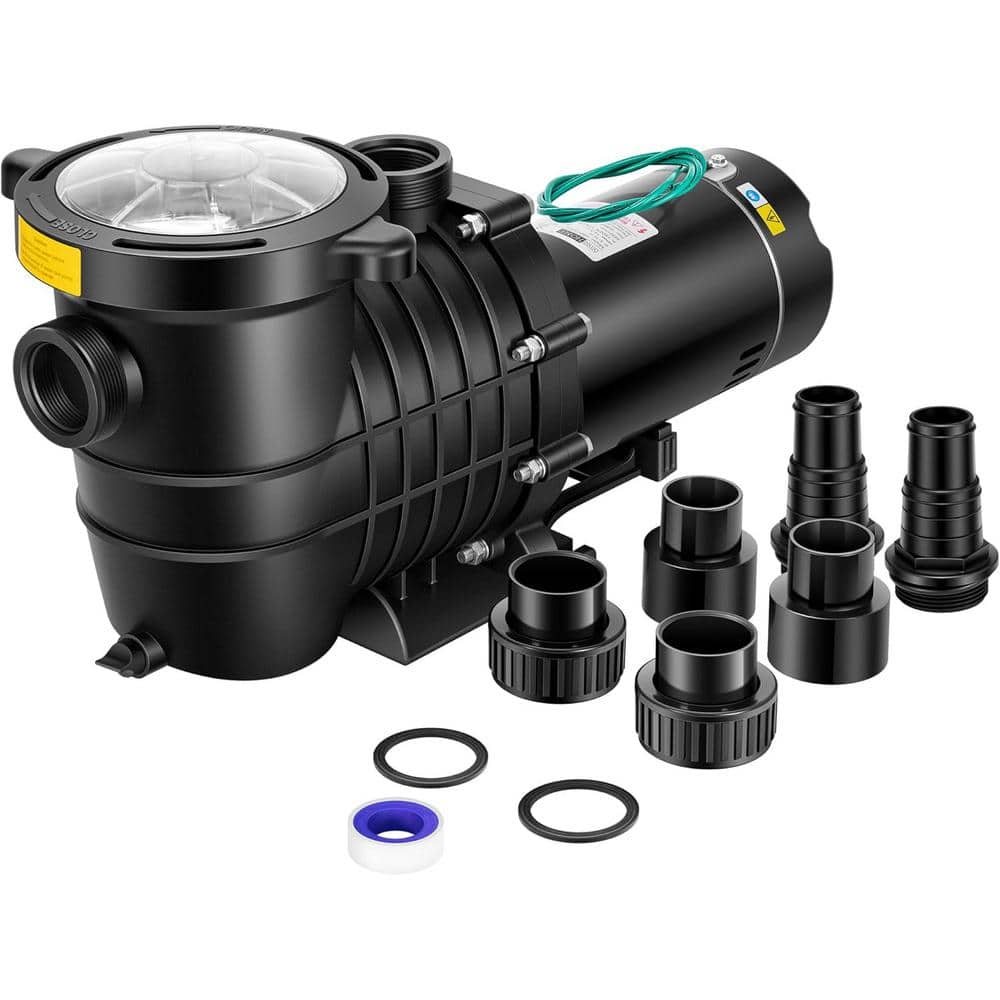 VIVOHOME 1.5 HP 6498 GPH Powerful Copper Motor Dual Voltage Self ...