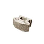 Keystone 18 in. x 12 in. Concrete Compact Retaining Wall Block KEYCO