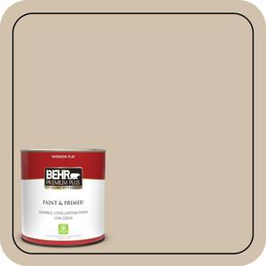 BEHR MARQUEE 1 gal. #PPF-32 Light Rattan Eggshell Enamel Interior Paint ...