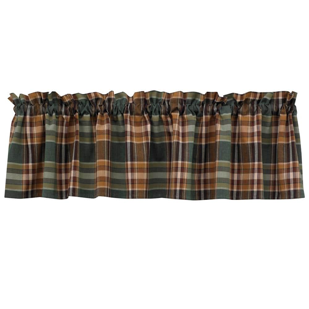 Park Designs Rustic Lodge Wood River Valance 474-47 - The Home Depot