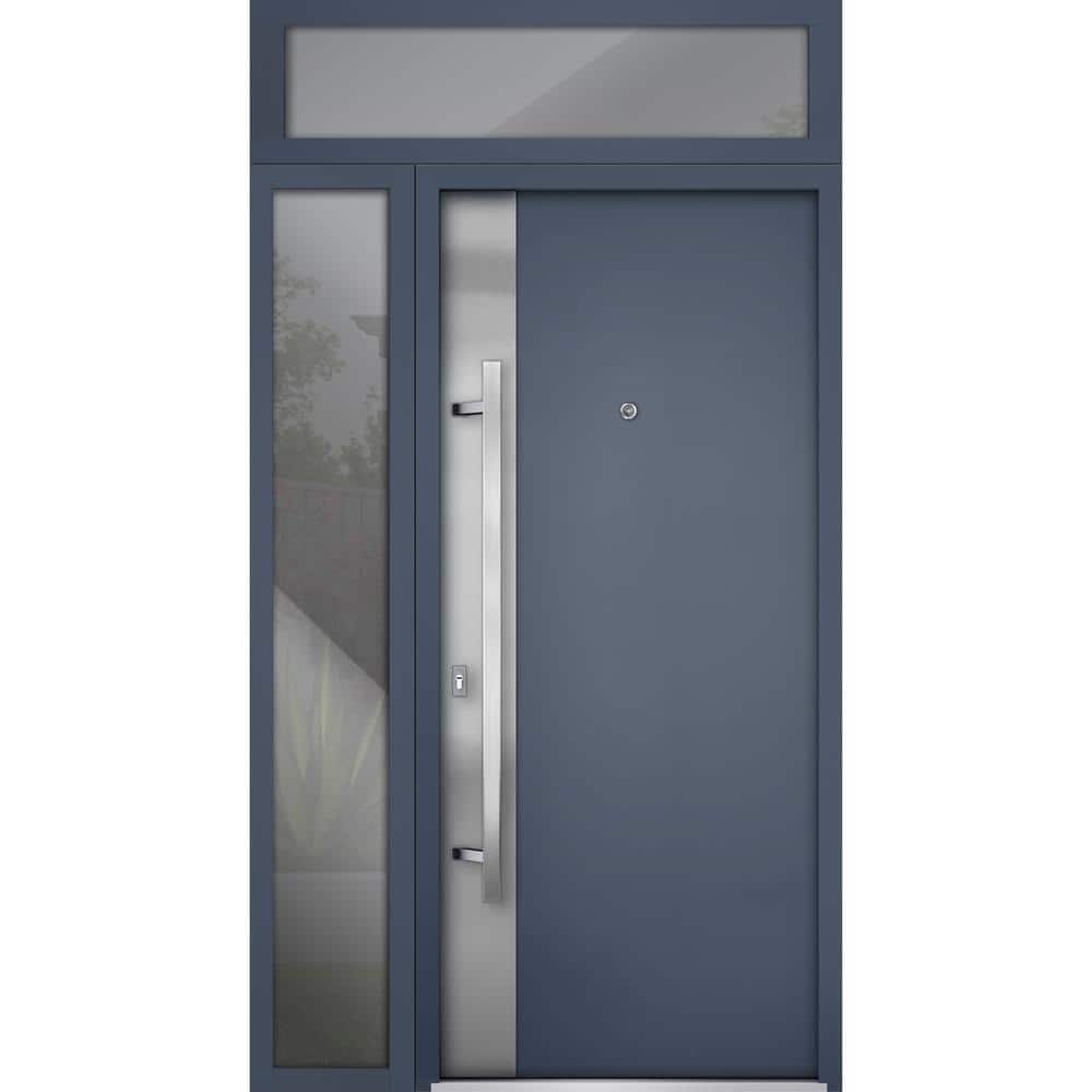 VDOMDOORS 0729 52" x 96" Right-hand/Inswing Side and Top Exterior ...