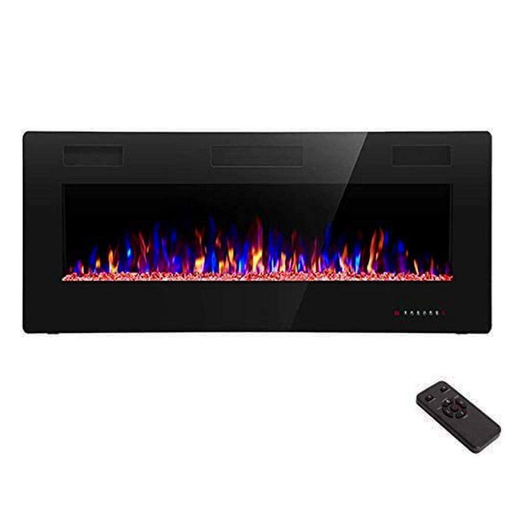 Reviews for Edendirect 42 in. Wall Mounted Electric Fireplace in Black ...
