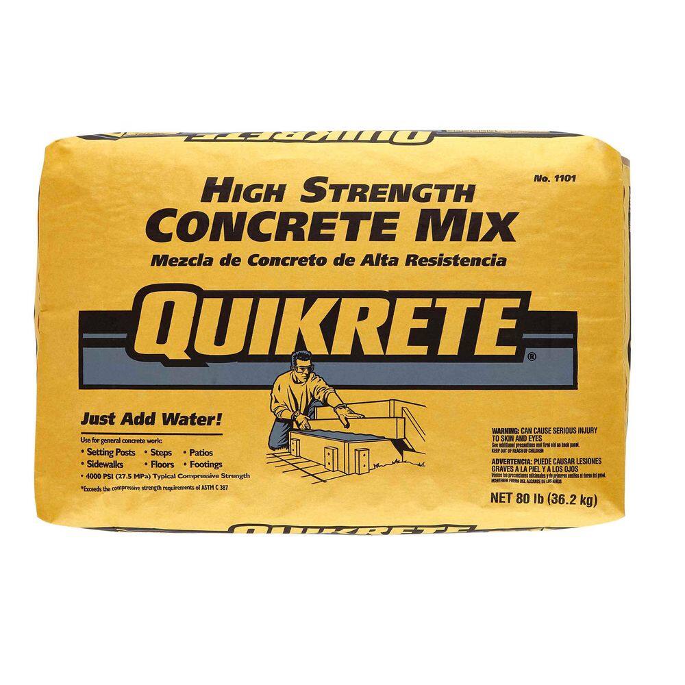 Quikrete 80 lb. Concrete Mix 110180 - The Home Depot