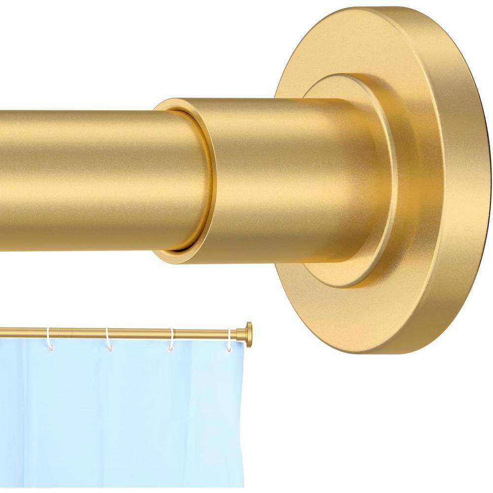 CLAVIE Stainless Steel Telescopic Rod in Gold HD-RFS-TR-GD - The Home Depot