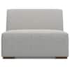 Simpli Home Rex Center Armless Sofa Module in Tightly Woven Performance ...