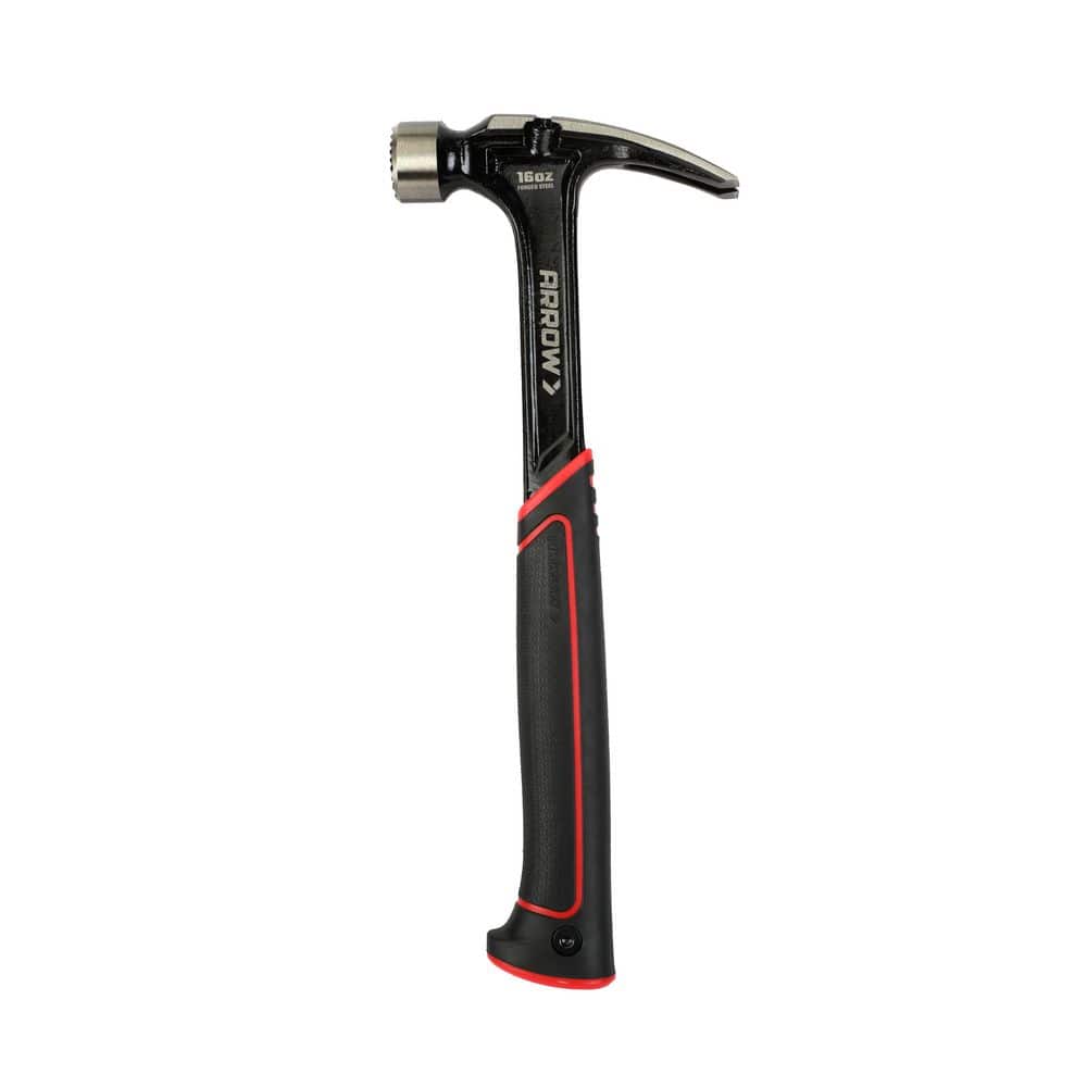 Arrow Fastener 16 oz. 1-Piece Steel Rip Claw Hammer AHT02003 - The Home ...
