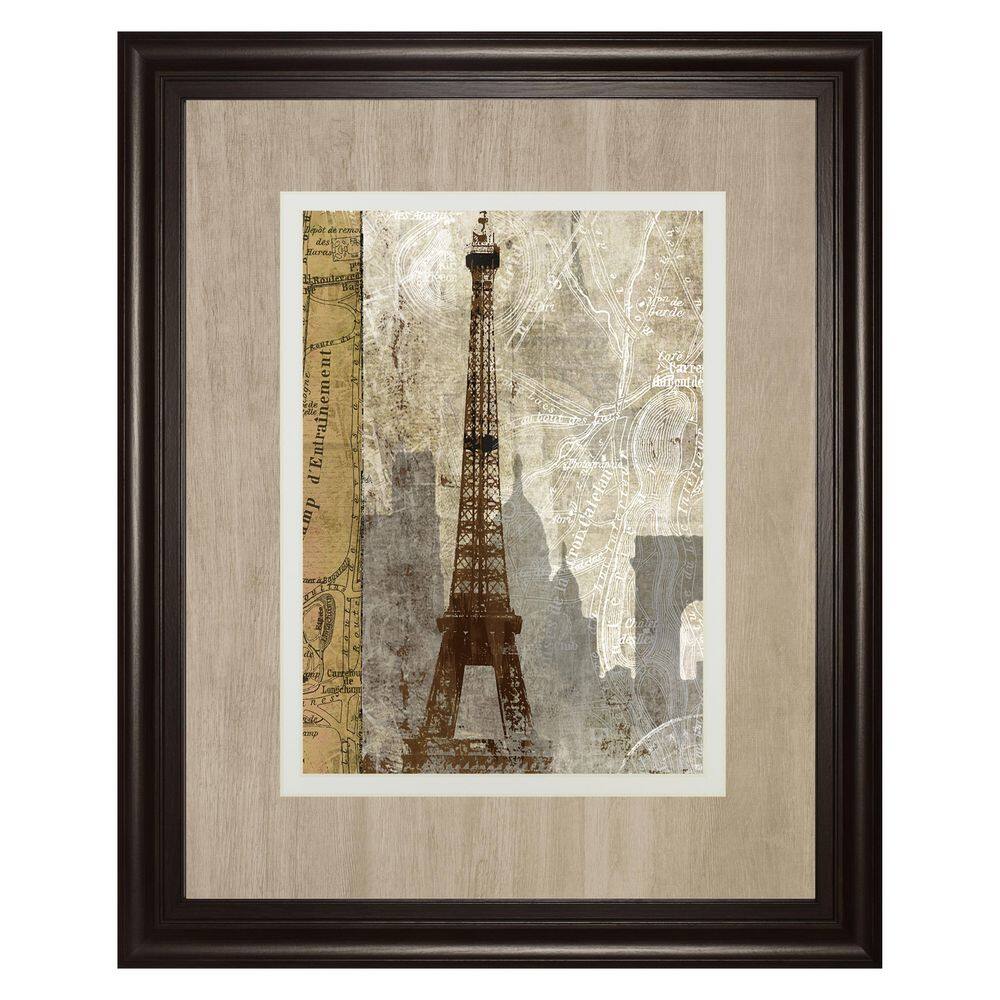 Classy Art 1 Piece Framed Graphic Print Architecture Art Print 40 in. x ...