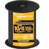 Southwire 150 ft. 10/4 600-Volt CU Black Flexible Portable Power SOOW ...