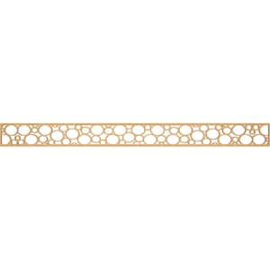 Ekena Millwork Crosby Fretwork 0.375 in. D x 46.375 in. W x 4 in. L MDF ...